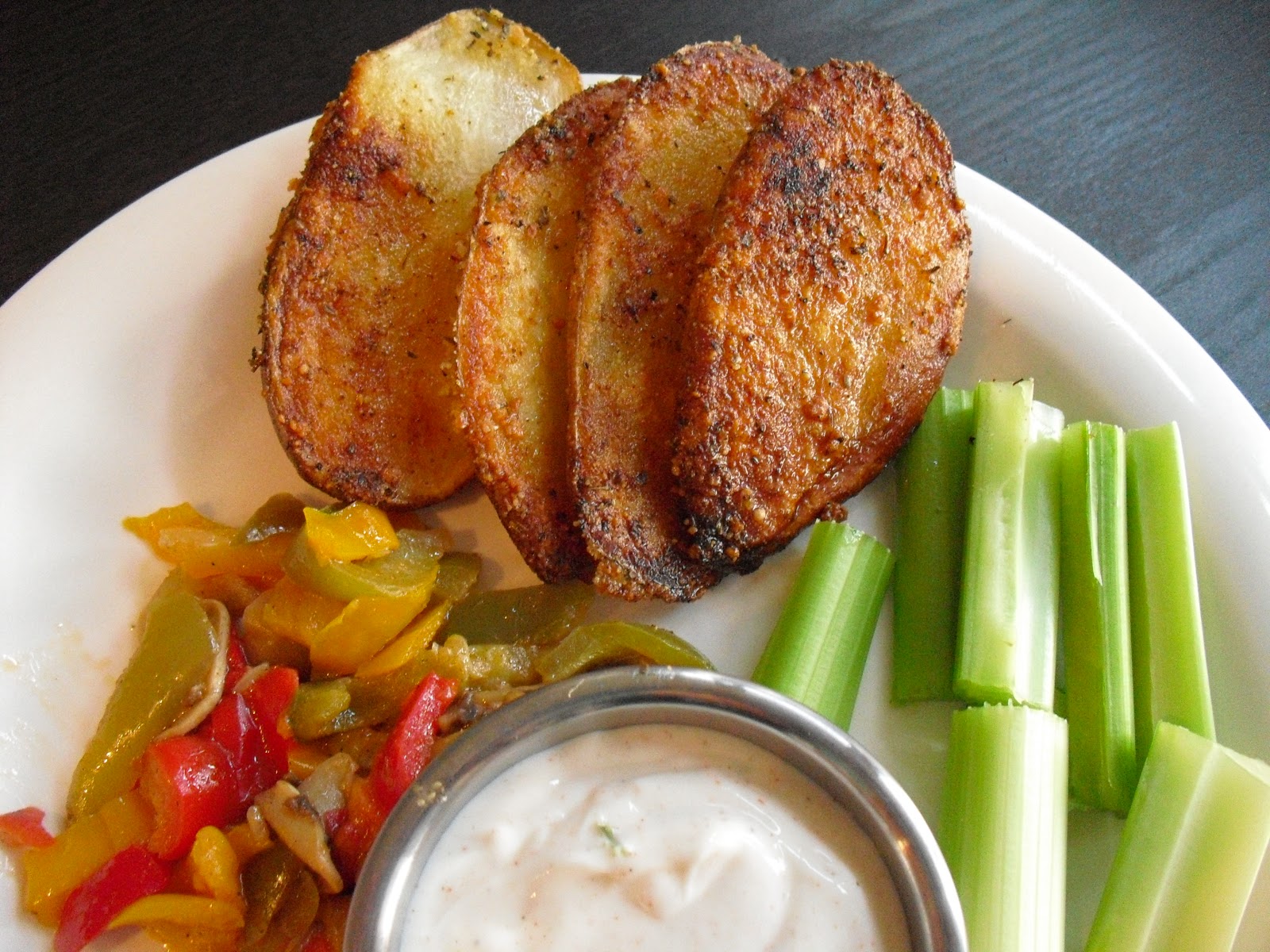 Lindsey's Kitchen: Parmesan Baked Potato Halves
