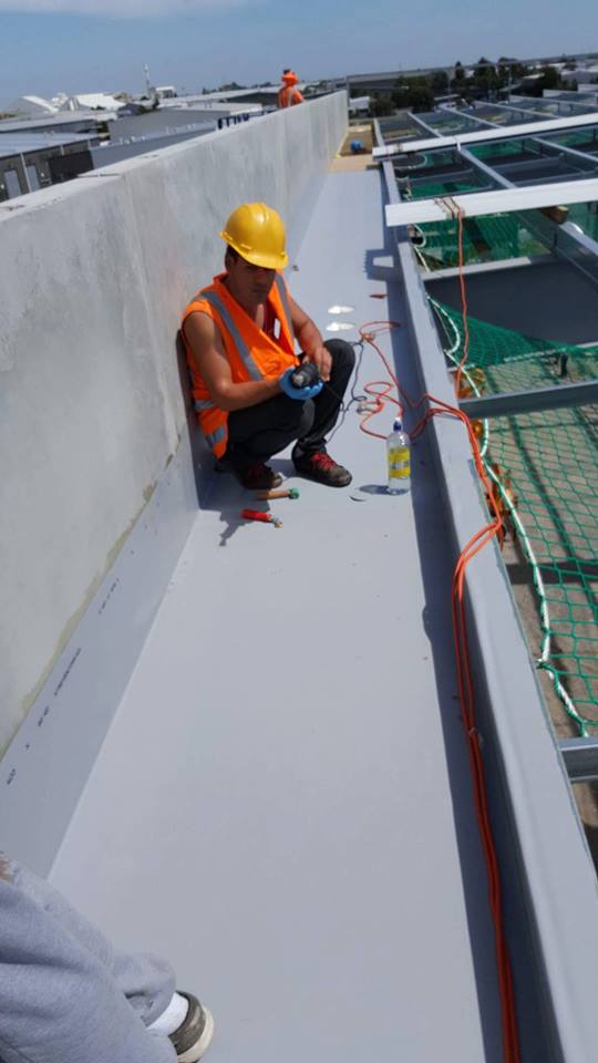 SPectraplan Adhered as Gutter walkable | SOLUSI ATAP