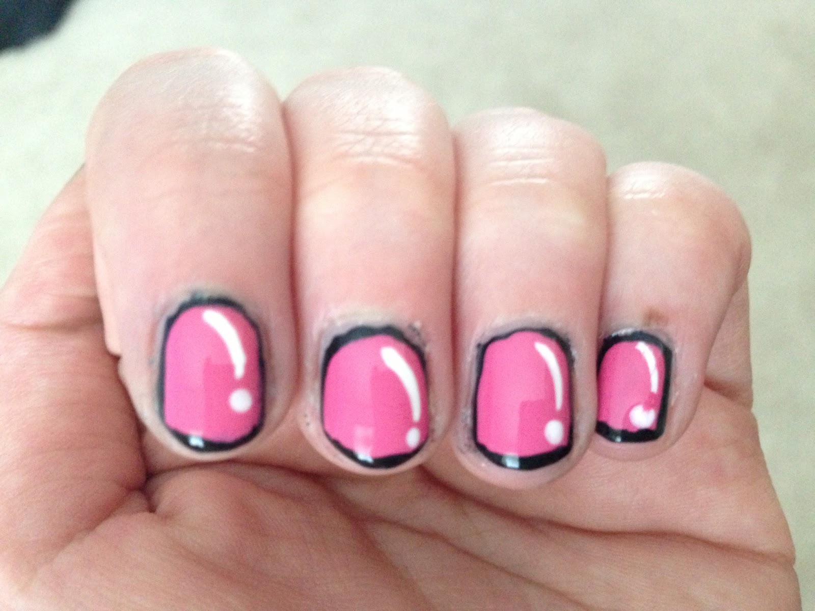 Nail Diary: Animated Cartoon Nails