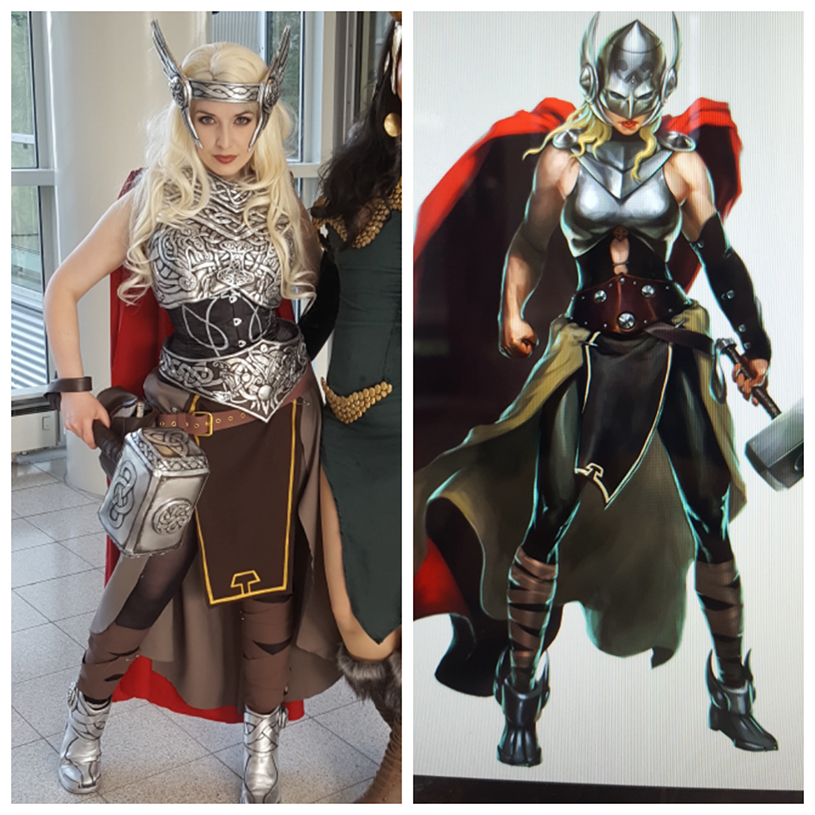 Female Thor Comic Costume
