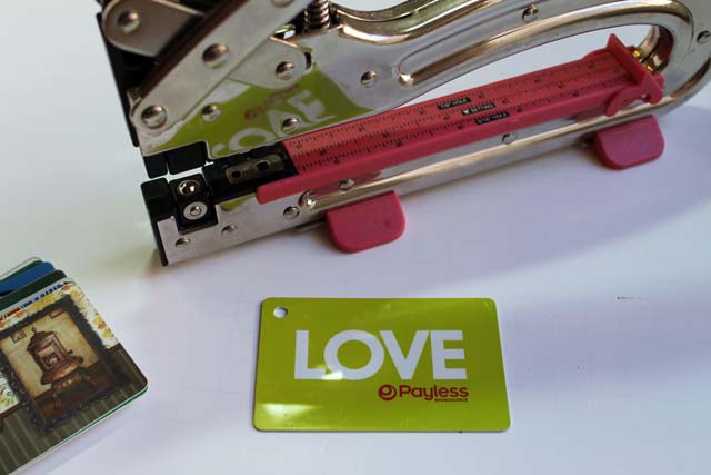 Upcycled Gift Card Mini Album DIY