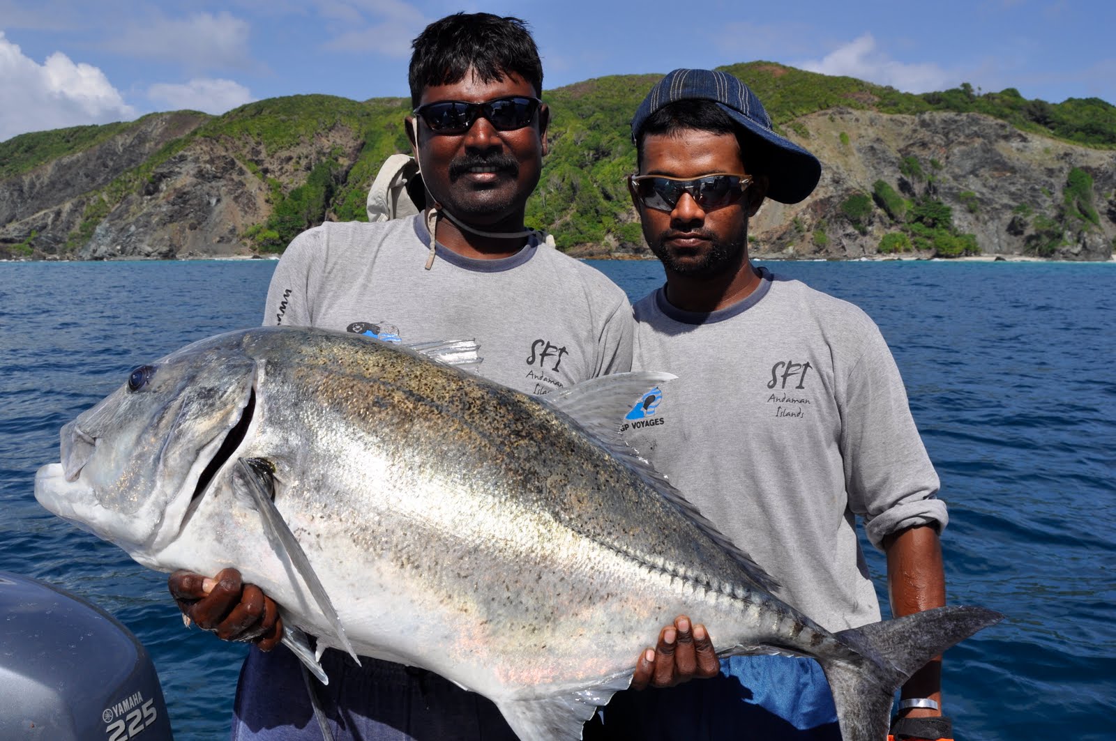 AWESOME ACTION ANDAMANS WITH SEA FISHING INDIA