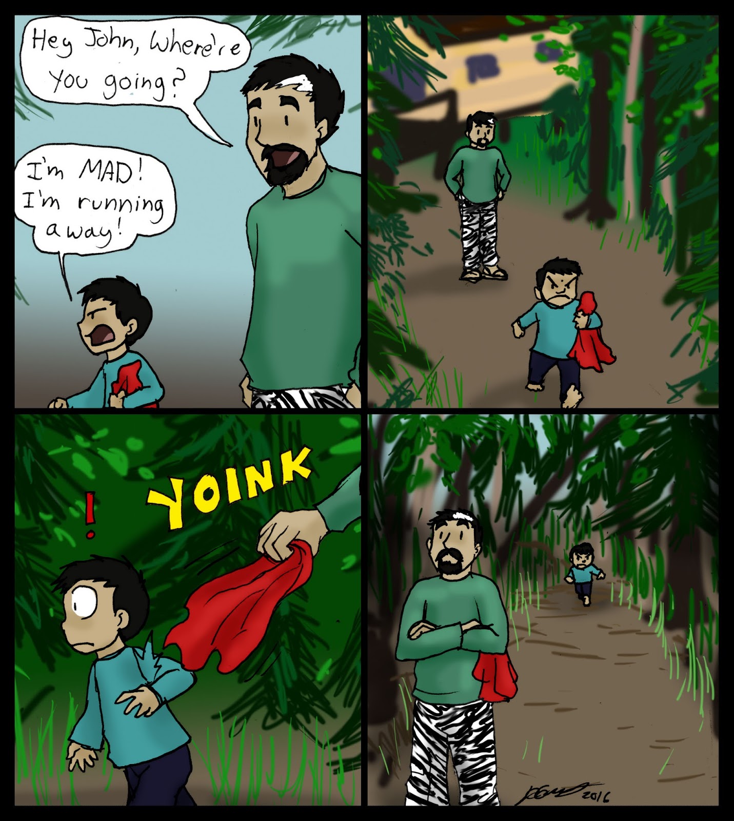 Once Upon a Donna: Stubborn Kids have Stubborn Parents