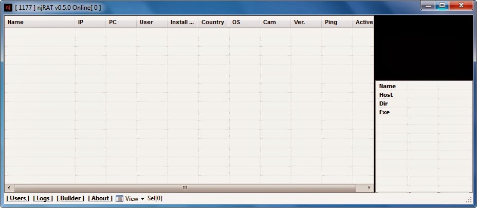 تحميل برنامج njRAT لأختراق الاجهزة | جميع الاصدارات - مدونه نظام الهكر