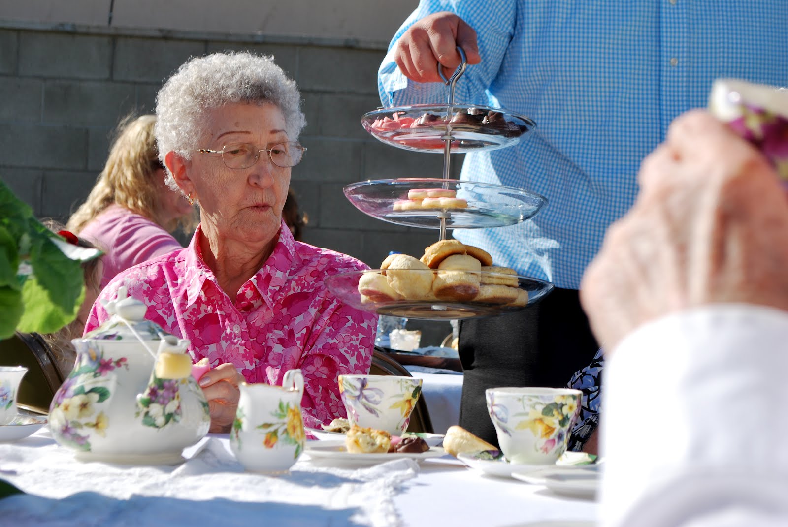 Johnathan, Mackenzie, Kieran, Rhys, and Caroline: Rosie's Tea Party