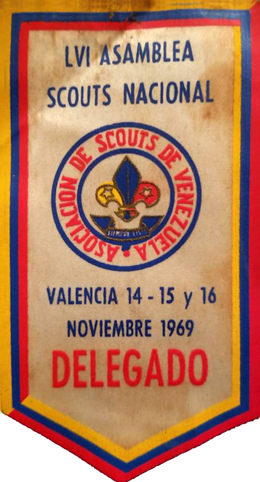 Museo Virtual Scouts Venezuela: LVI Asamblea Scouts Nacional - Distintivo