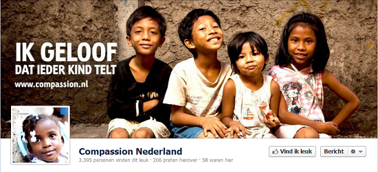 FUNDRAISER ONLINE: 9 Timeline Covers van Nederlandse Goede Doelen