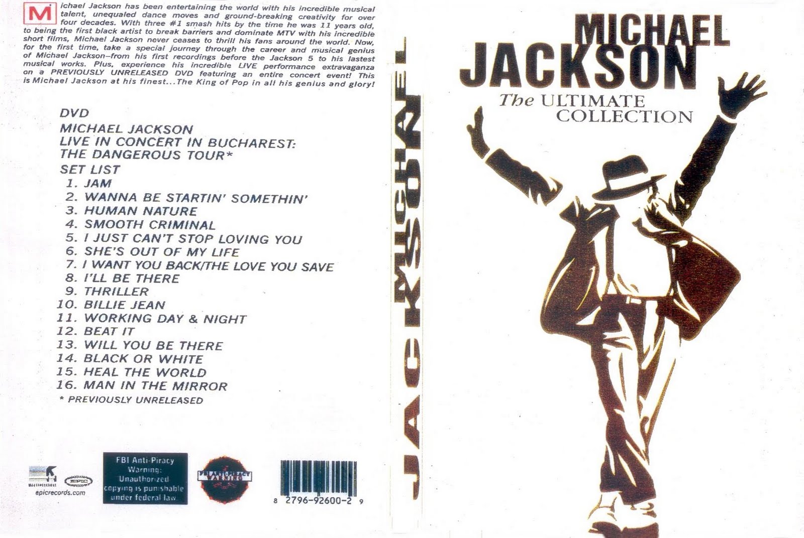 Michael Jackson - The Ultimate Collection | Covers Filmes Capas de Filmes
