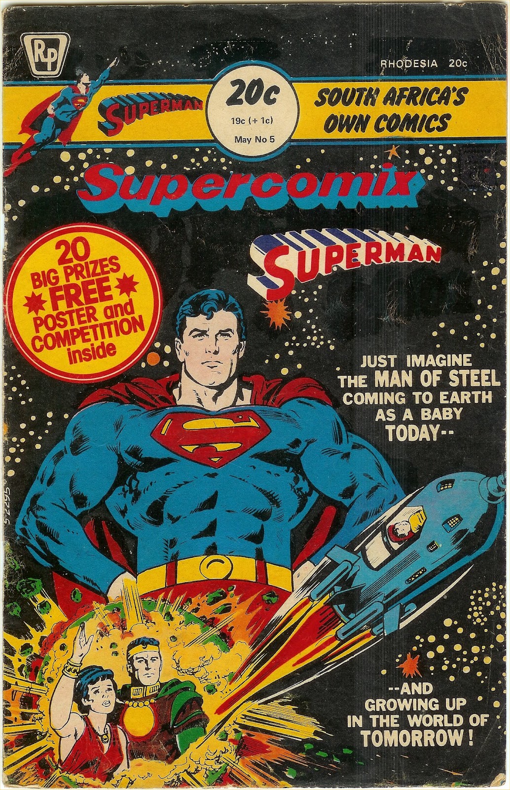 South African Comic Books: Supercomix Superman
