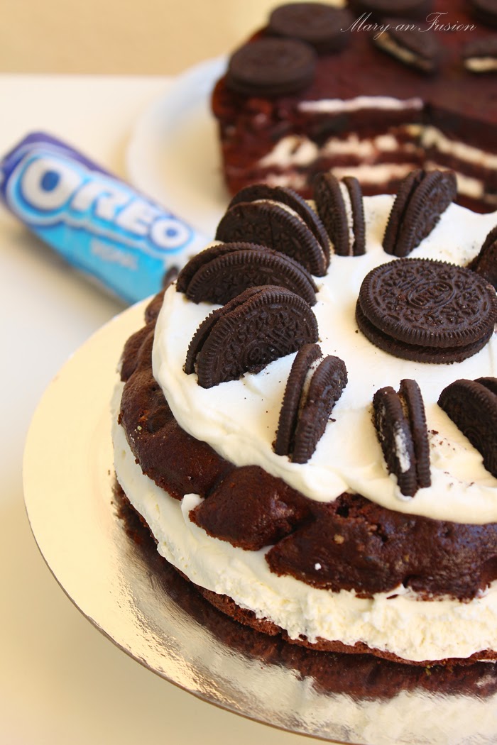 Fusion and Classic Recipes: OREO CAKE