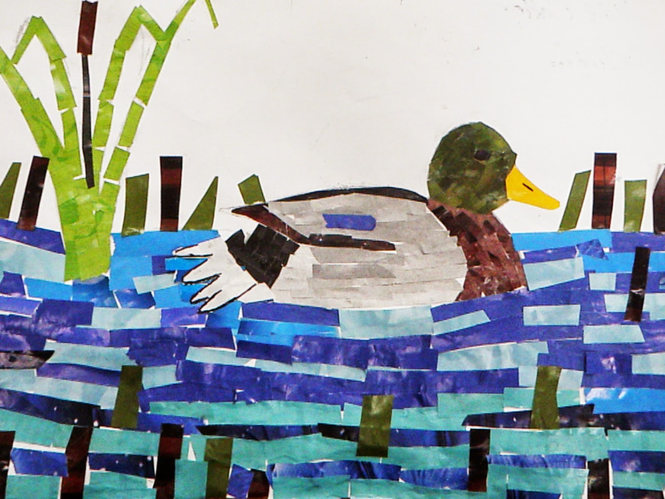 Jerdee's Art Classes: Animals in Art: Magazine Mosaics