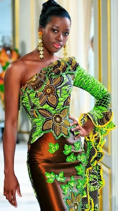 C'est ça que tu veux voir !?: Le pagne africain