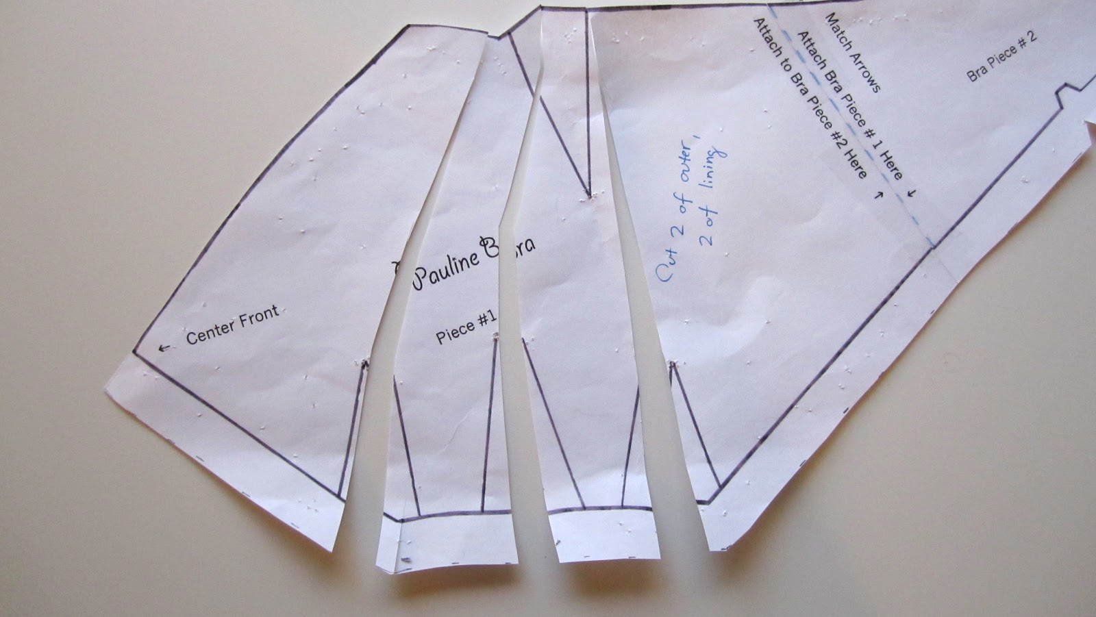 A Few Threads Loose: Lingerie Sew-Along: Resizing, Layout and Cutting ...