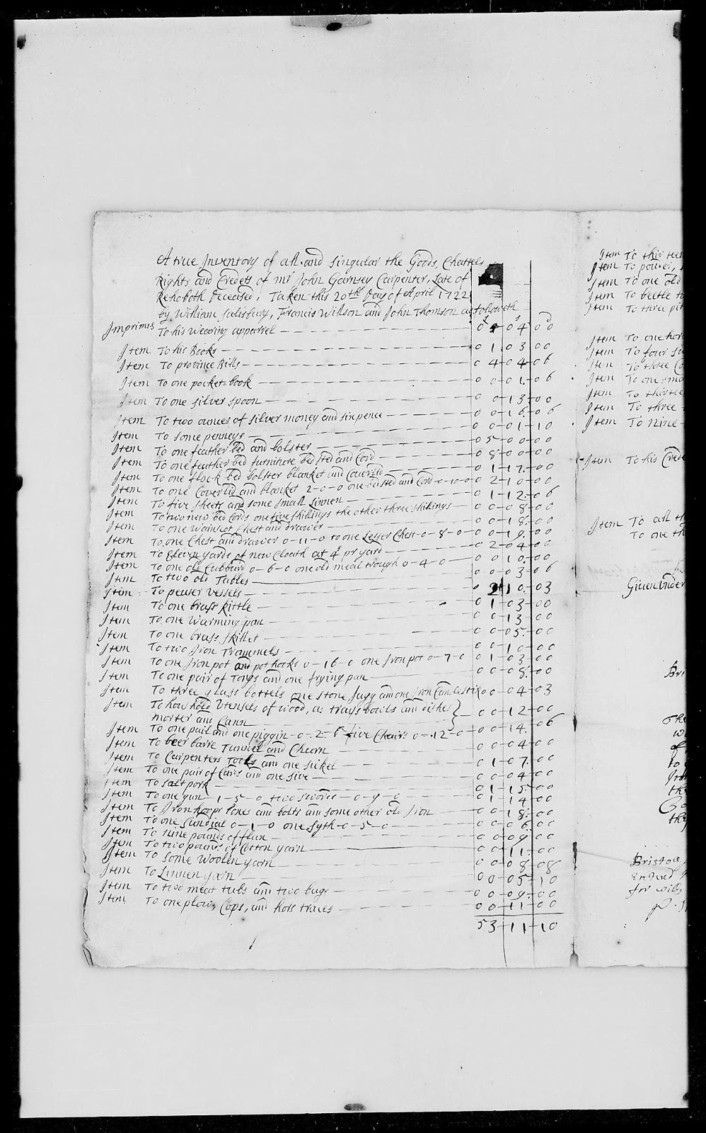 Genea-Musings: Amanuensis Monday - Probate Records for Estate of John ...