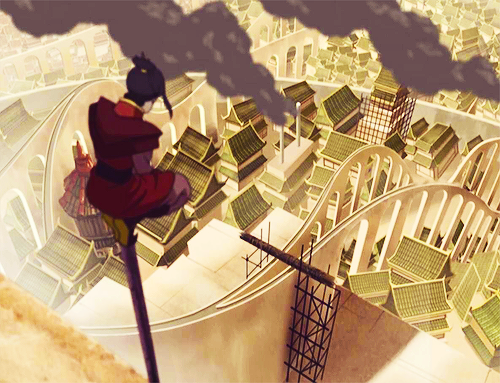 Azula in Omashu | Komic Korra Gallery