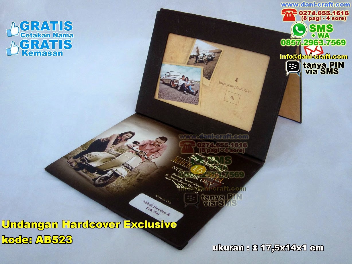 Undangan Hardcover Exclusive | Souvenir Pernikahan