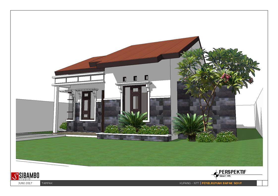 Desain Rumah Tinggal Minimalis Sederhana Type 42