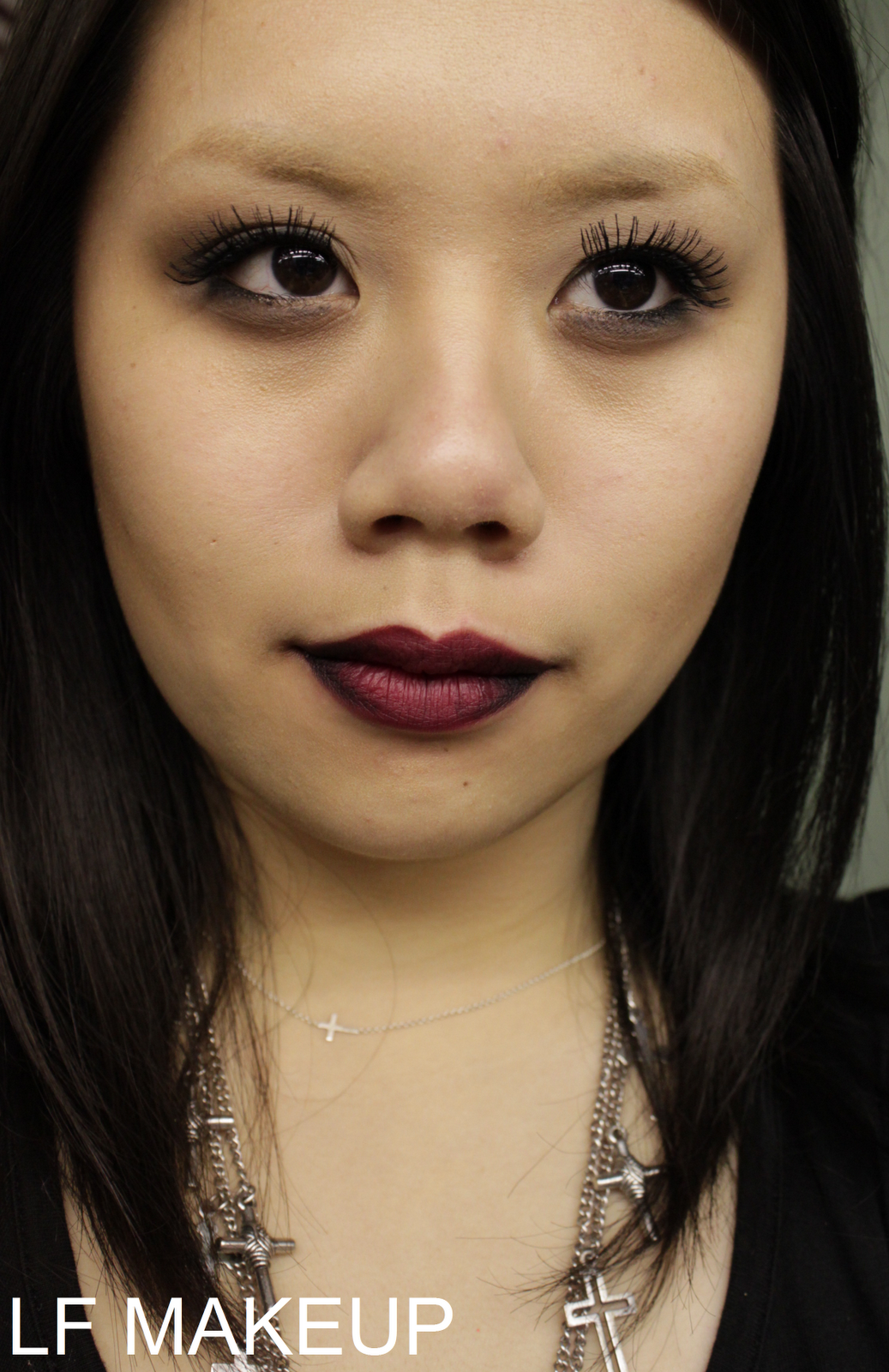 L.F MAKE-UP: MODERN GOTH TUTORIAL