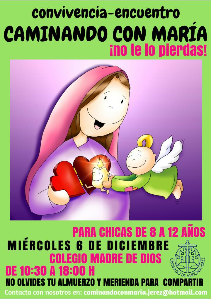 PARROQUIA MADRE DE DIOS: Primer encuentro "Caminando con María"