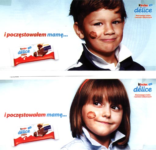 Blok reklamowy: Dziecko w reklamie.