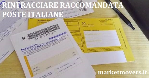 Rintracciare raccomandata Poste Italiane