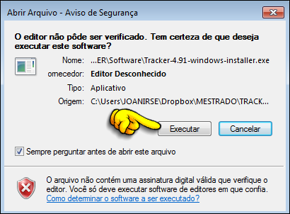 Software Tracker no Ensino da Física: Download e instalação do Tracker ...