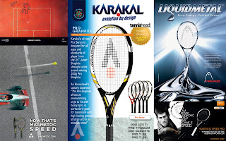 Jack Gardiner BTEC Blog: moodboard for tennis racket adverts
