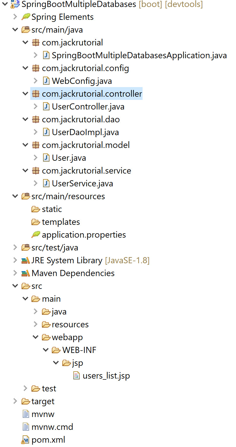 Multiple Datasource in Spring Boot and JdbcTemplate - Spring Boot ...