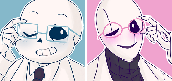 Undertale: AU - Sciencetale / Science!Sans ~ Handlarz Iluzji