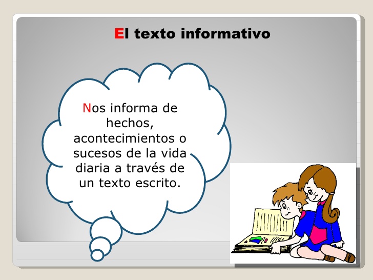 TEXTO INFORMATIVO
