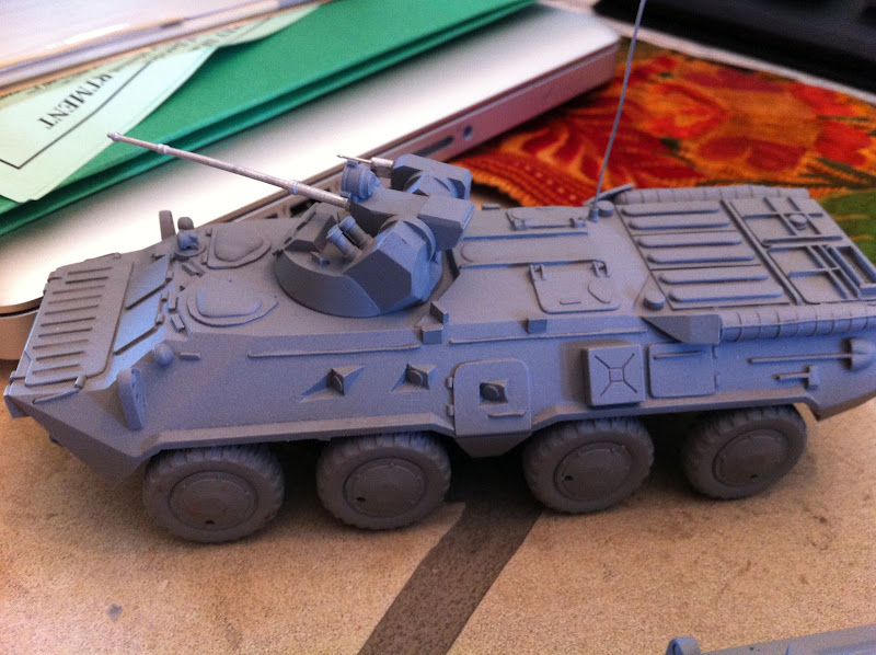 Fawcett Avenue Conscripts: Quick Diversion - 1/50 Scale BTR-80, 80A and ...