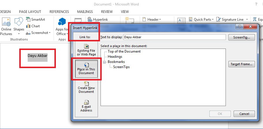 TUTORIAL IT: Make your Own MS Word 2013 ScreenTips