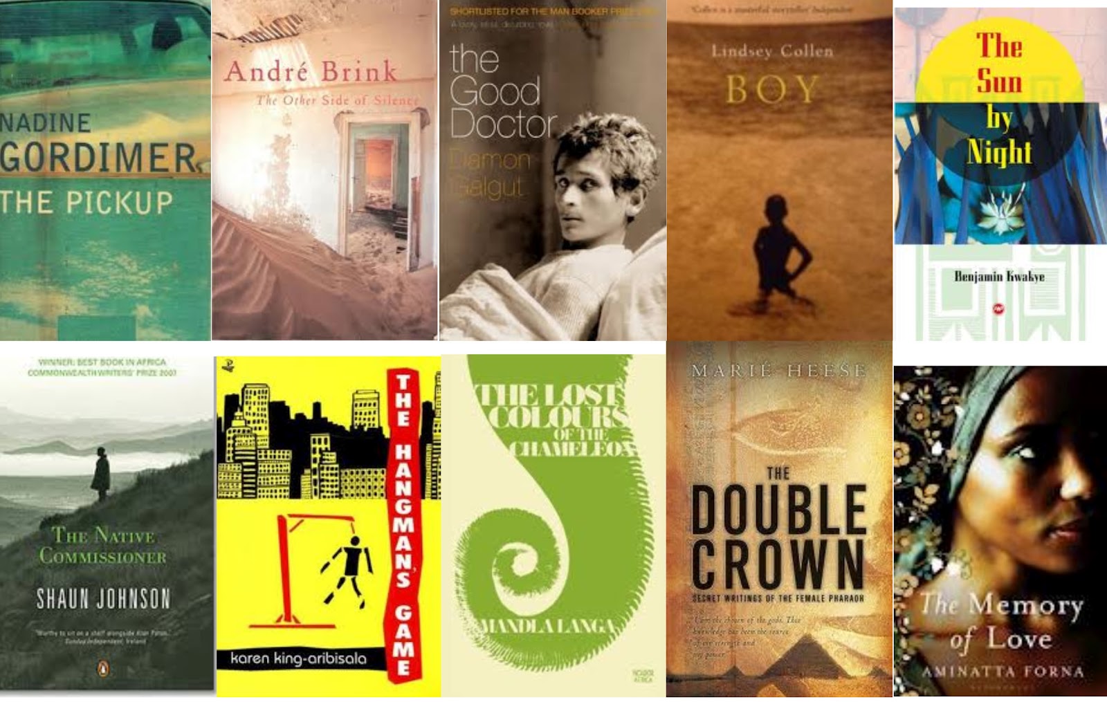 Commonwealth Writers Prize - Best Book (1987-2011) African Region - bookshy