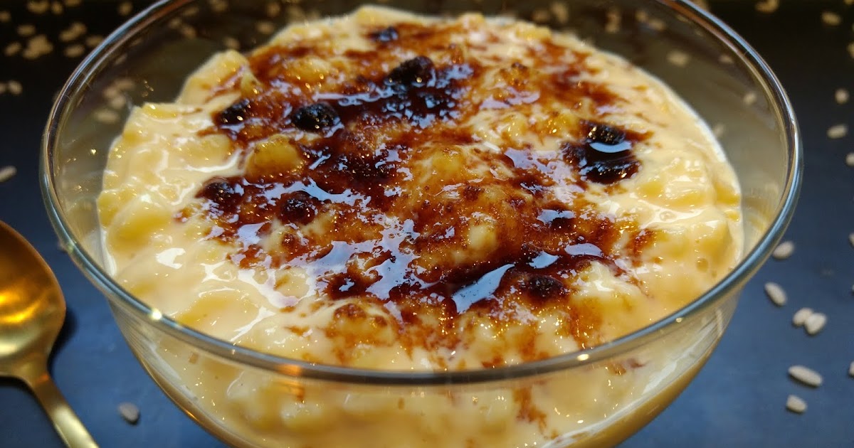 Rijstpap met gouden lepeltje