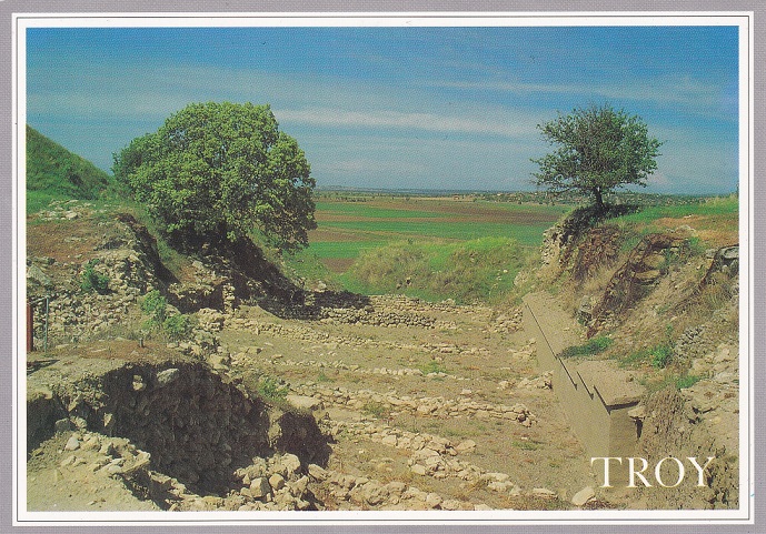Unesco Postales : Sitio arqueológico de Troya
