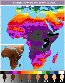Afroiberia: Rostros del Pasado 4. A vueltas con la melanina.