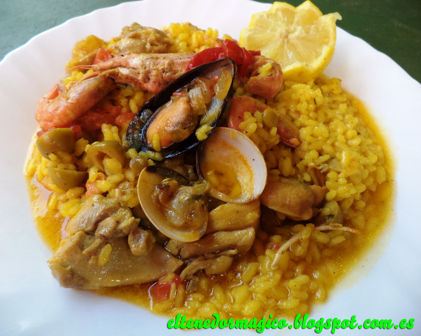 El Tenedor Mágico: Arroz mixto
