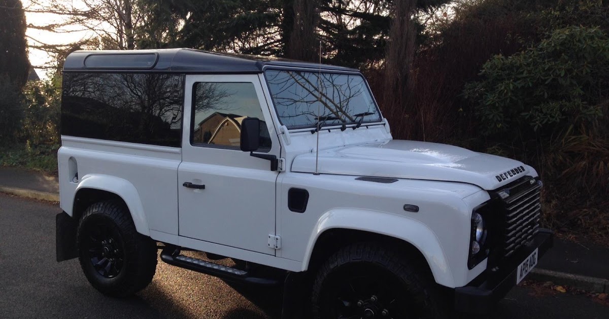 Landrover Defender: 2015 15 reg,Land Rover 90 Defender 2.2TD XS black ...