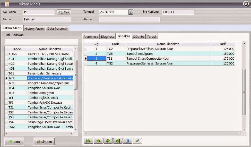 Altaifa Software House: Software Aplikasi Klinik Dokter gigi - Easy Dentist Assitant versi 3.1