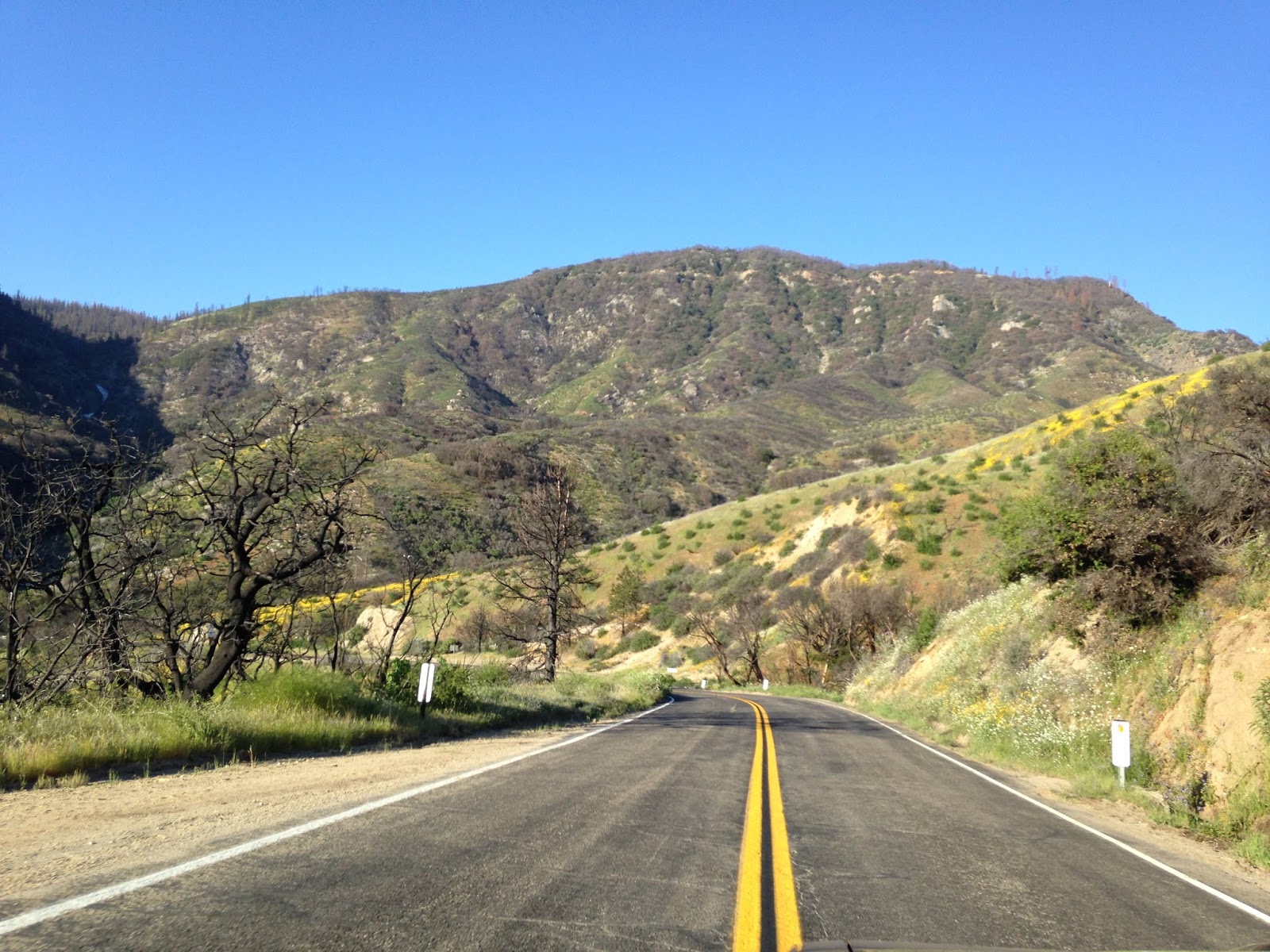 California State Route 180 east of Fresno to Cedar Grove (Kings Canyon ...