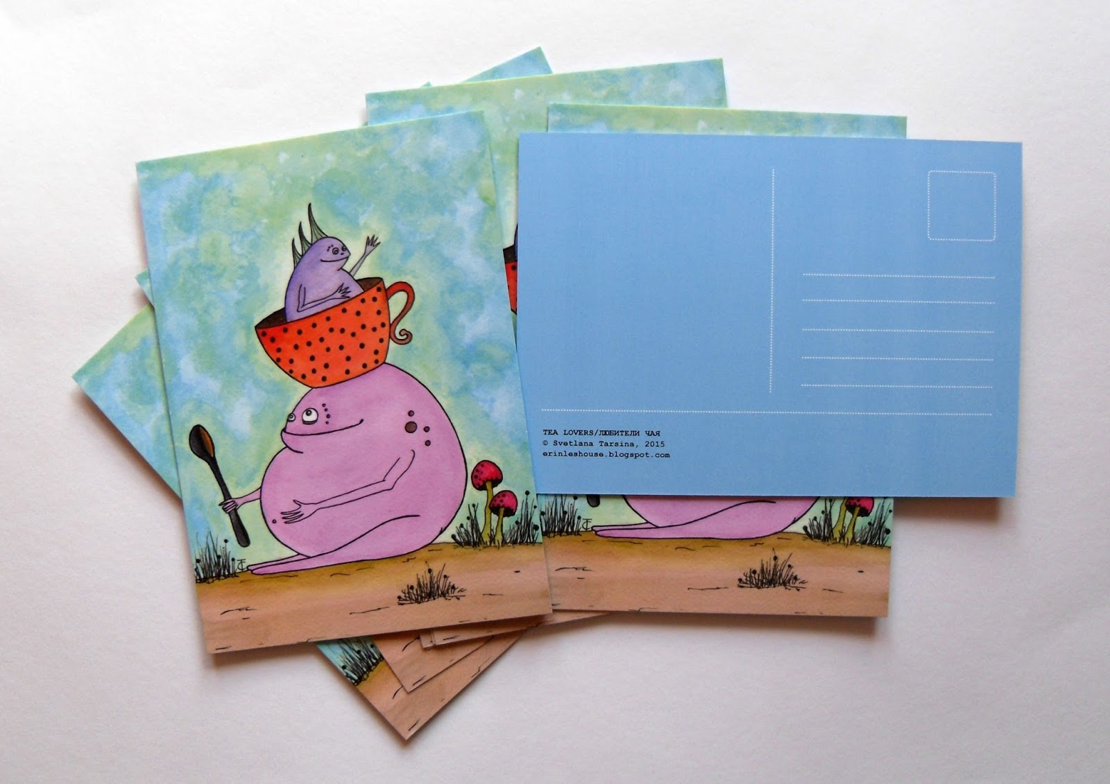 Erinle's House: Printed Postcards, Original Drawings, New Zombies and ...