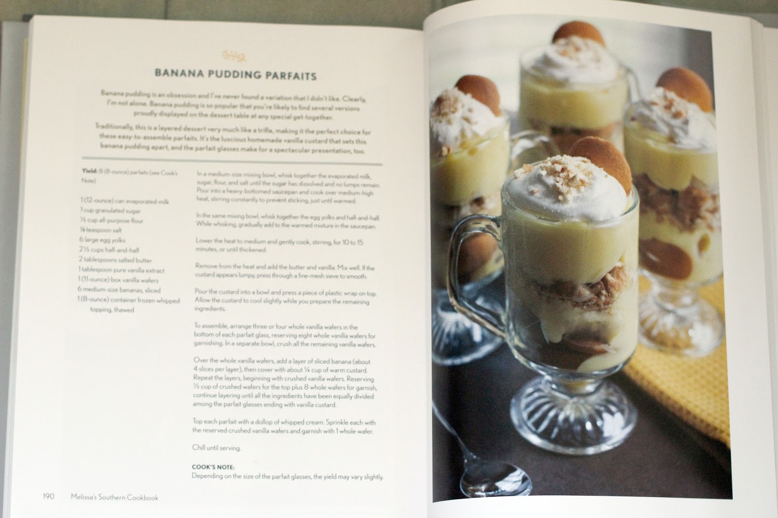 Banana Pudding Parfaits {Cookbook Giveaway} | Served Up With Love