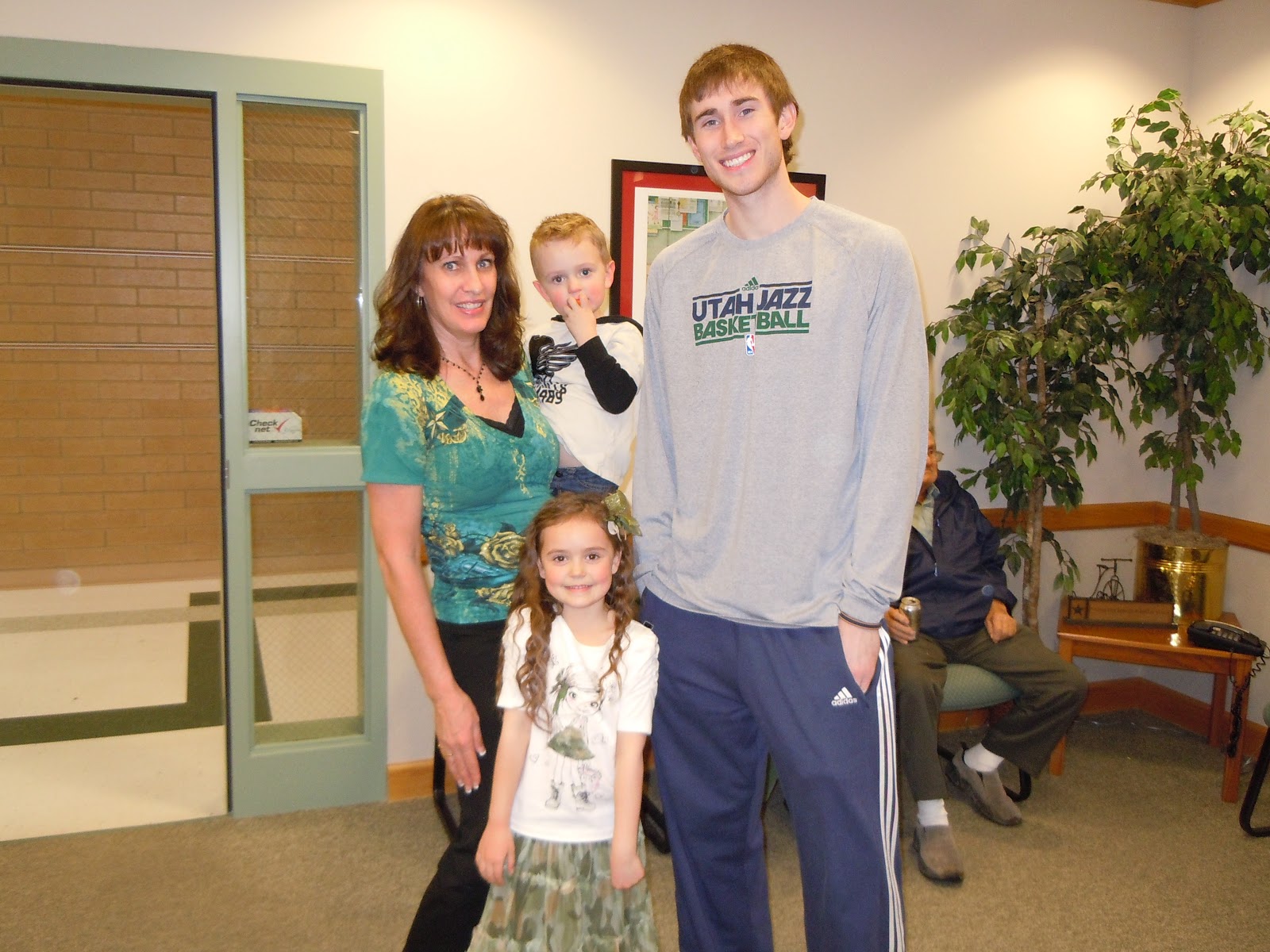 The Salisbury Family: Utah Jazz Player Gordon Hayward