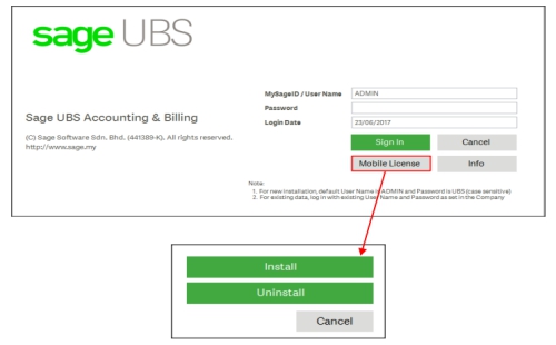Sage UBS Software: Release Note for Sage UBS Accounting & Billing Version 9.9.3.4