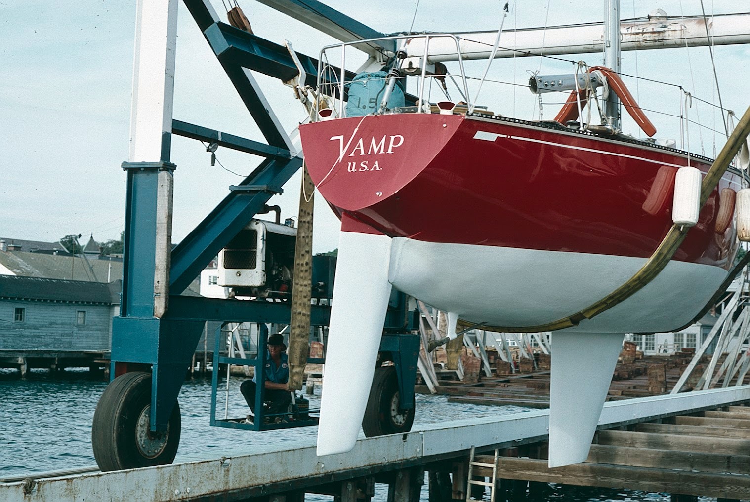RB Sailing: One Ton Cup 1975 - Dockside photos
