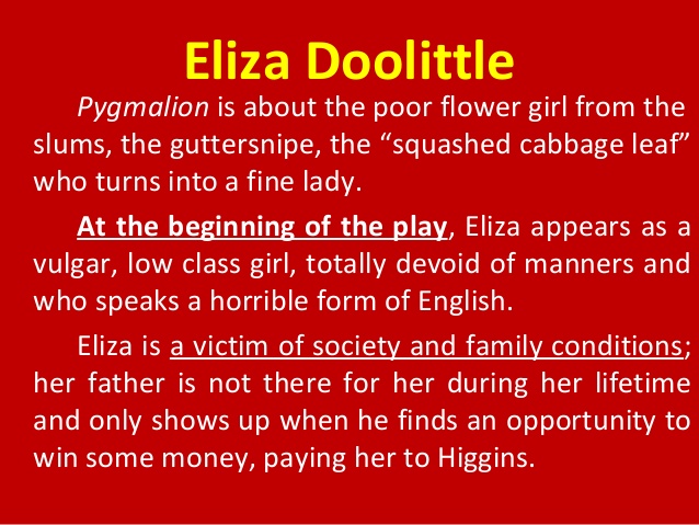 English Literature : Discuss the Character Professor Henry Higgins in ...