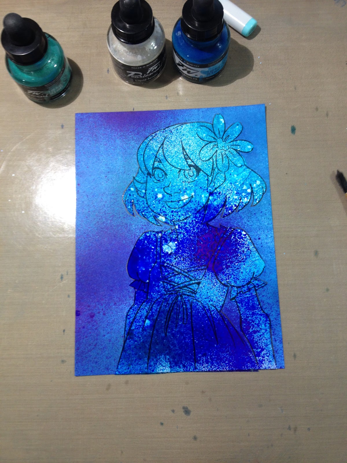 Masking Frisket and Markers: An Easy Tutorial to Up Your Art Game