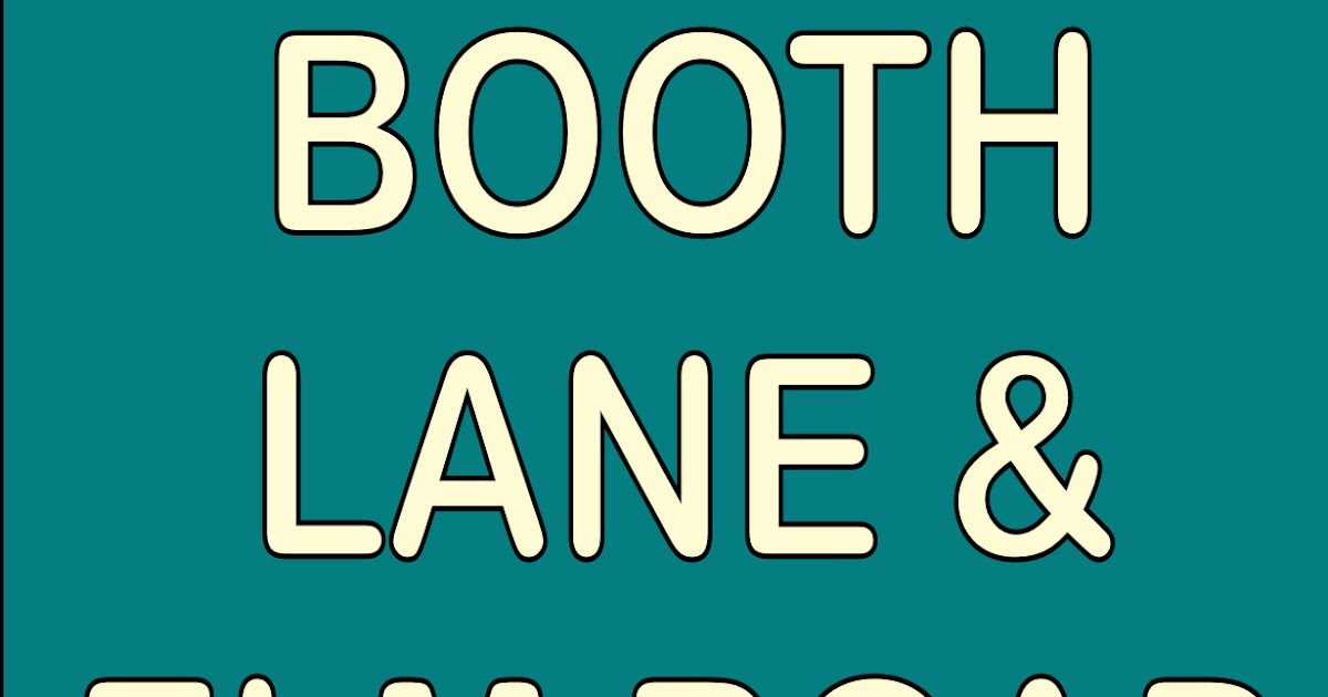 THE MIDDLEWICH DIRECTORY: BOOTH LANE and ELM ROAD INDEX