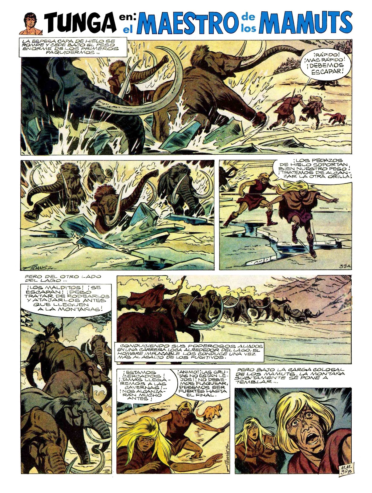 Los cómic de Machete: Tunga: El maestro de los mamuts