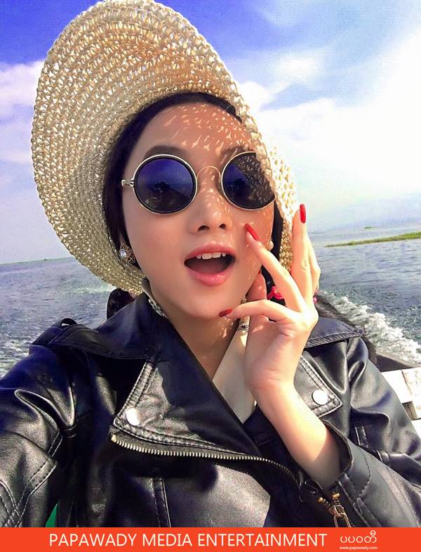 Thinzar Nwe Win And Happy Trip To Inn Lay in Shan State ,Myanmar